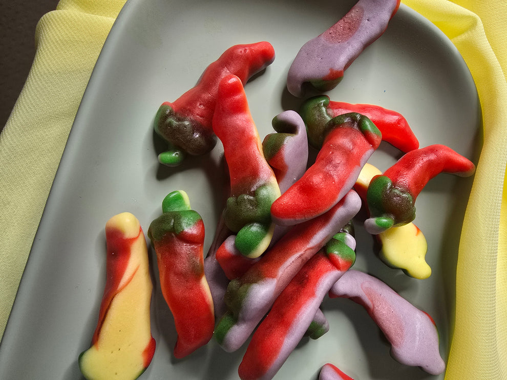 Vidal Hot Chili Pepper Filled Gummies 100g – Sweets and Treats Adelaide