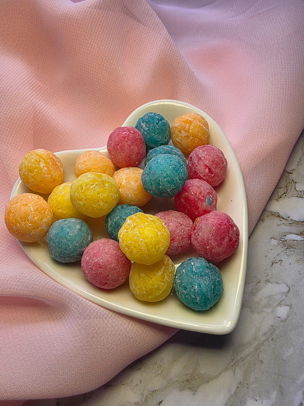 Super Sour Fruit Mix Hard Candy Balls 100g – Sweets and Treats Adelaide